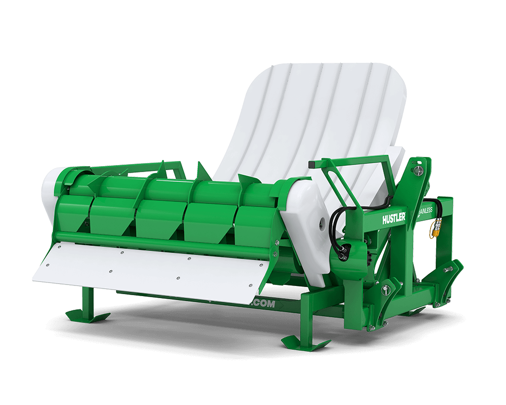 Chainless 2000 Round & Square Bale Feeder | Hustler Equipment